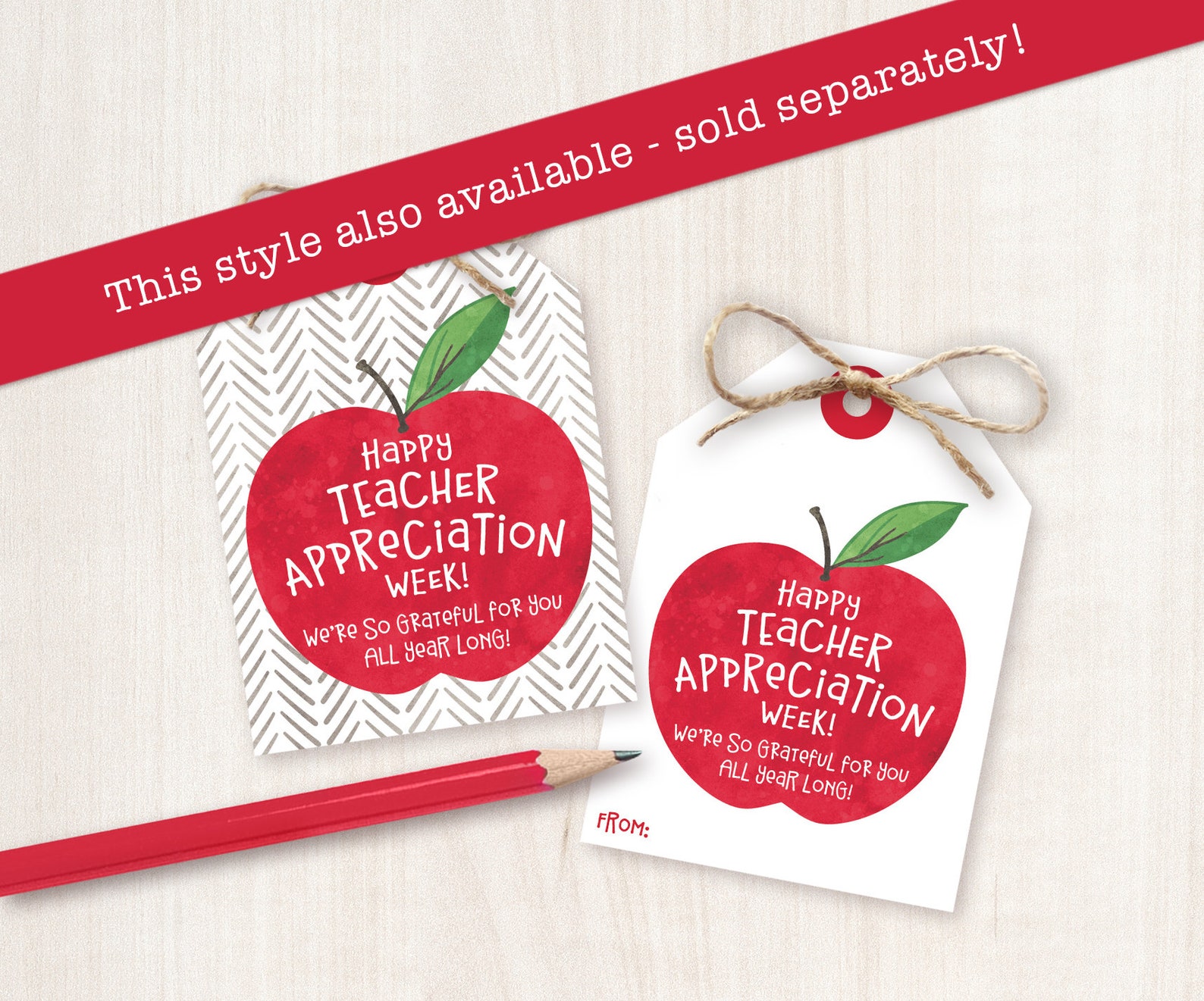 Teacher Appreciation Gift Tag Thank You for Beeing Teacher - Etsy