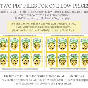 Teacher Appreciation Week Gift Tag Lemon Themed Thank You Gift Lemonade ...