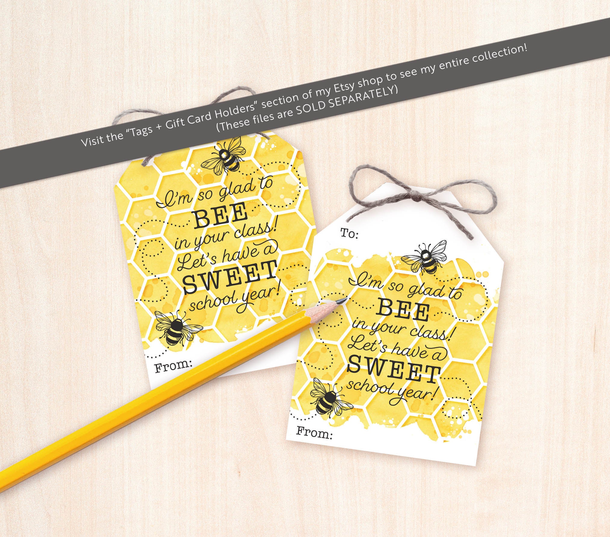 Back to School Teacher Gift Tags Printable Happy First Day of School ...