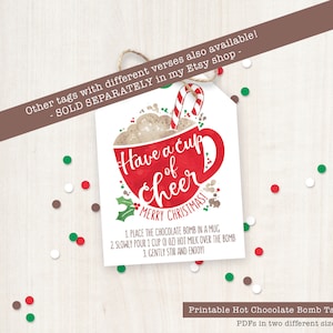 PRINTABLE Christmas Coffee Gift Tags, Teacher Gift Tags Teacher ...