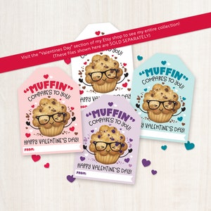 Printable Valentine Treat Tags Valentine Day Cards for Kids Gifts Swiss ...