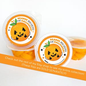 Printable Halloween Tags Trick or Treat Tag Halloween Party Favor ...