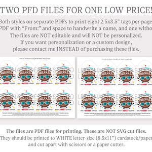 Last Day of School Treat Tag Printable Cupcake Tag End of School Year ...