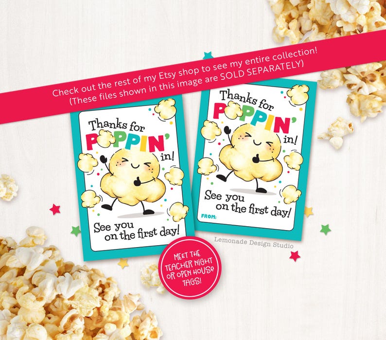 Back to School Treat Tag Encourage MINT for Students or Teacher Gift ...