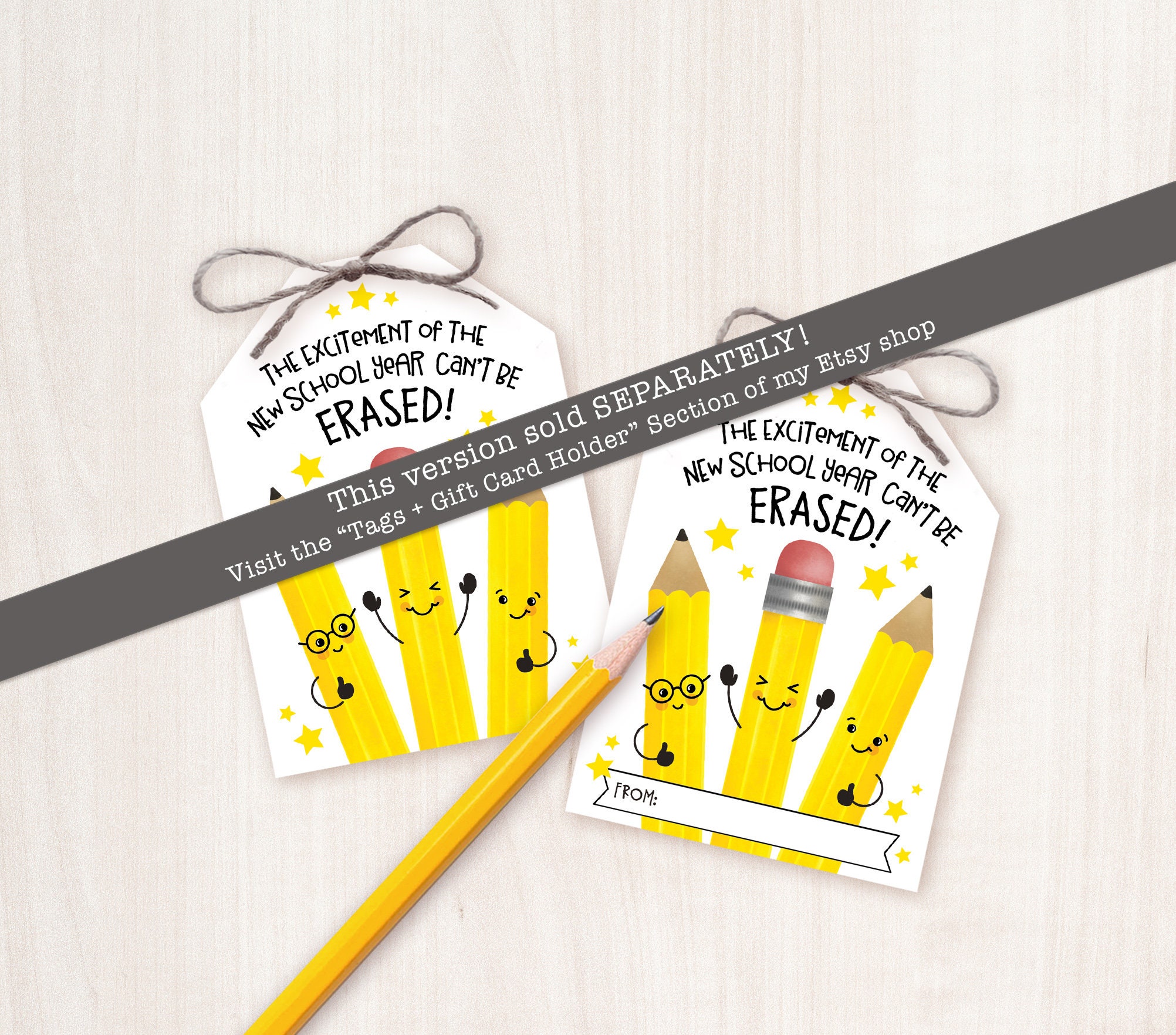 Printable Back to School Gift Tags for Students Snack Tag Classroom ...
