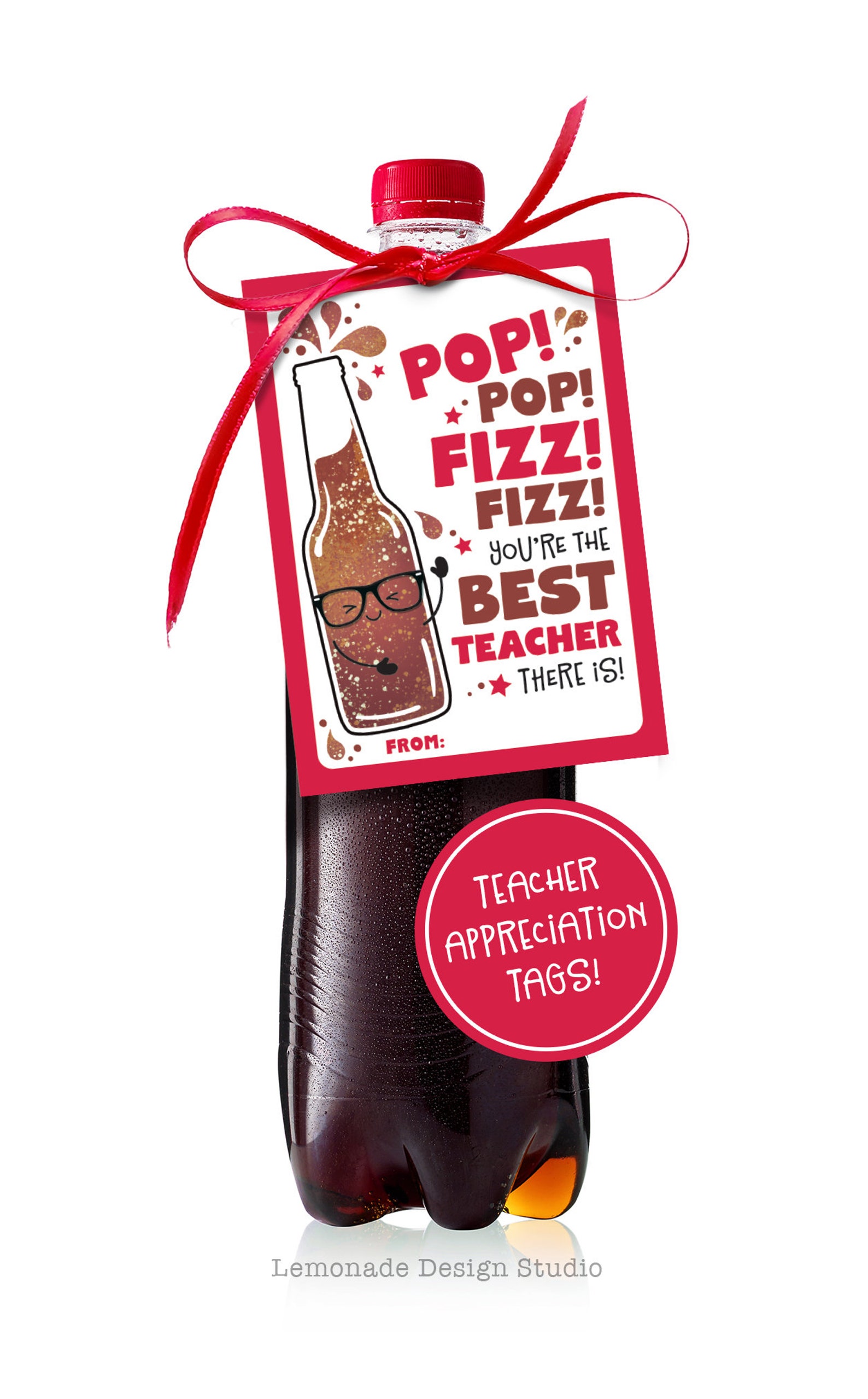 Printable Teacher Appreciation Week Tags Soda Tags Teacher Thank You ...