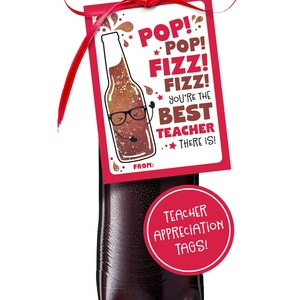 Printable Teacher Appreciation Week Tags Soda Tags Teacher Thank You ...