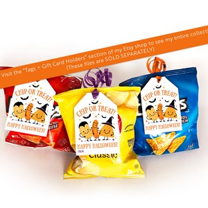 Chips Kids Valentine Printable Tags Chip Bag Valentines for School ...