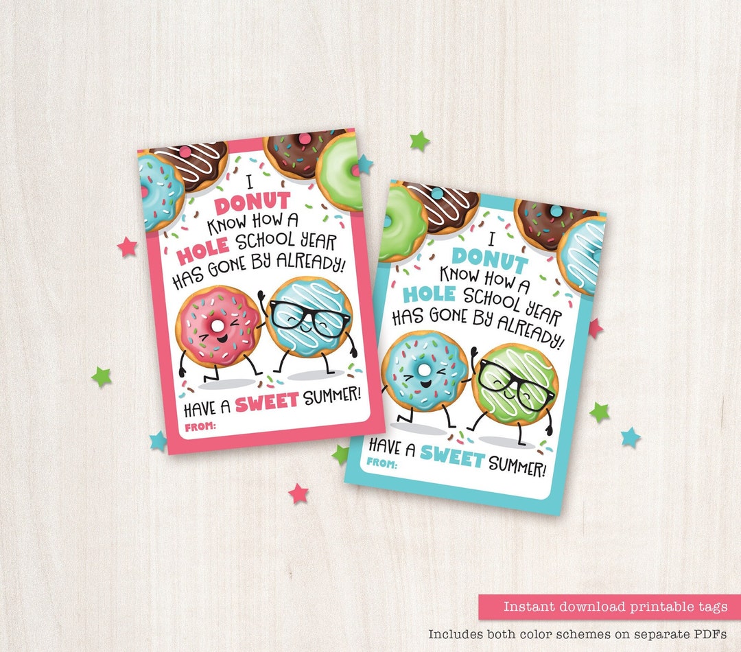 End of School Year Student Gift From Teacher Last Day of School ...