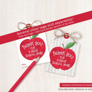 PRINTABLE End of Year Gifts for Students Last Day of School Cards End ...