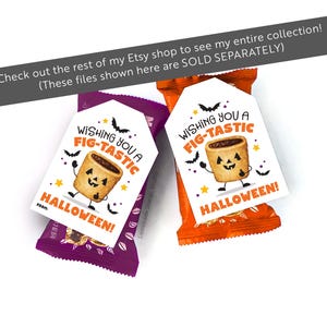 PRINTABLE Halloween Favor Tags, Halloween Tags, Smores Tags, S'mores ...