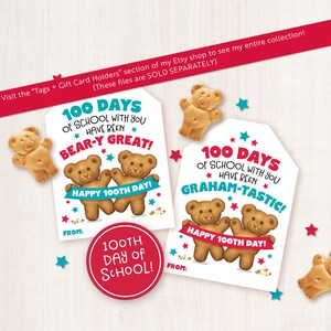 Kids Valentines for School Kids Valentine Cards Teddy Bear Grahams ...