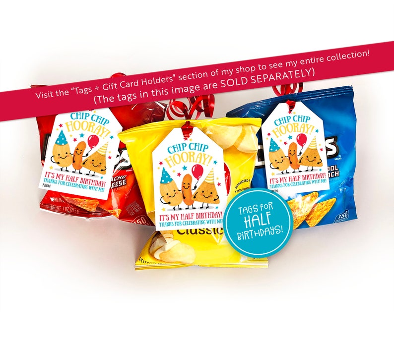 100 Days of School Printable Tag Classroom Snack Tag Chip Bag - Etsy