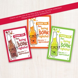 Water Bottle Thank You Tag for Teacher Gift Printable Water ...