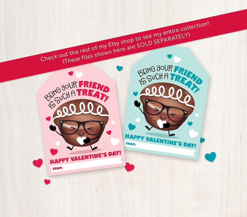Printable Valentine Treat Tags Valentine Day Cards for Kids Gifts Swiss ...