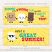 PRINTABLE End Year Gift Tags Smores Tags S'mores Favor - Etsy