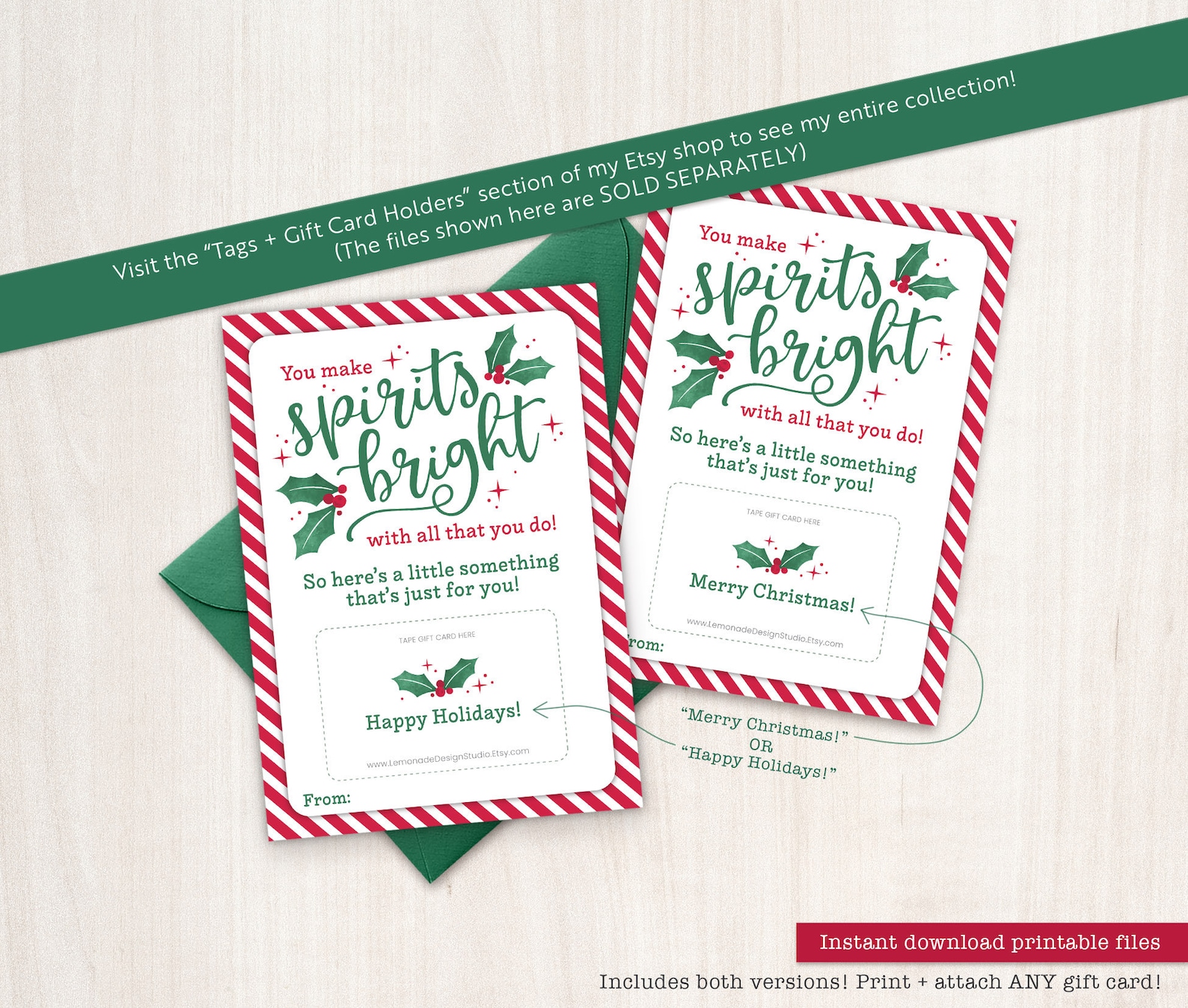 PRINTABLE Christmas Coffee Gift Tags Teacher Gift Tags - Etsy