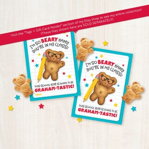 Printable Back to School Supplies Gift Tags for Classroom First Day of ...