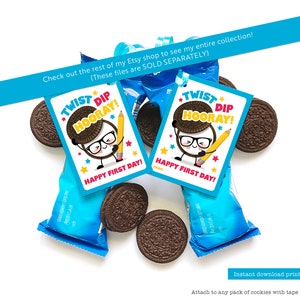 Printable Crispy Rice Treat Tag Encouraging Treat Students Coworker ...