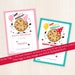 PRINTABLE Christmas Cookie Gift Card Holder for Teacher Christmas Gifts ...