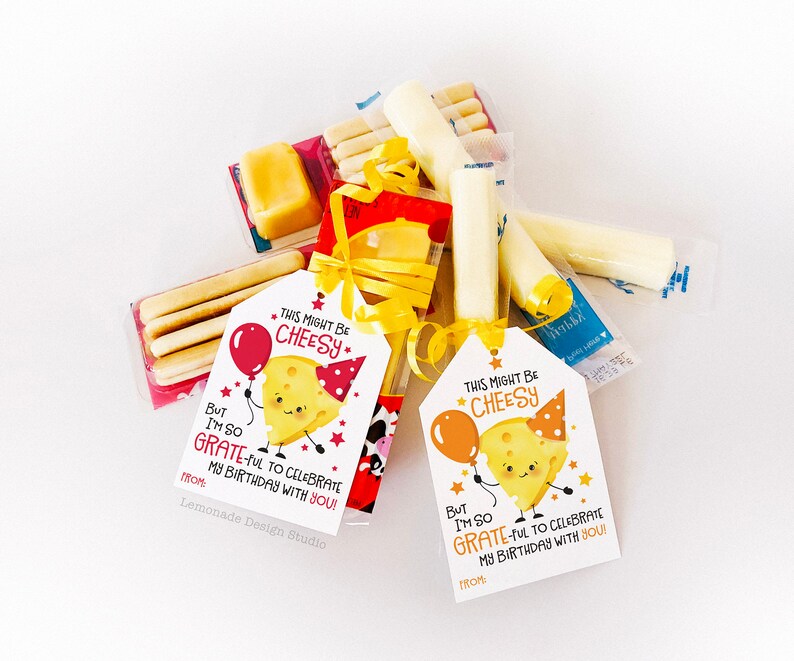 Printable Birthday Snack Tag Classroom Birthday Treat Tag - Etsy
