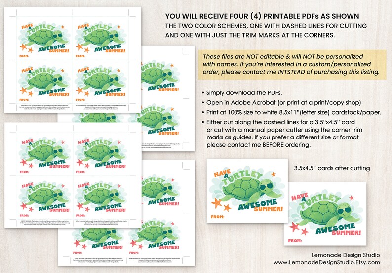 PRINTABLE End of Year Gifts for Students Last Day of School - Etsy