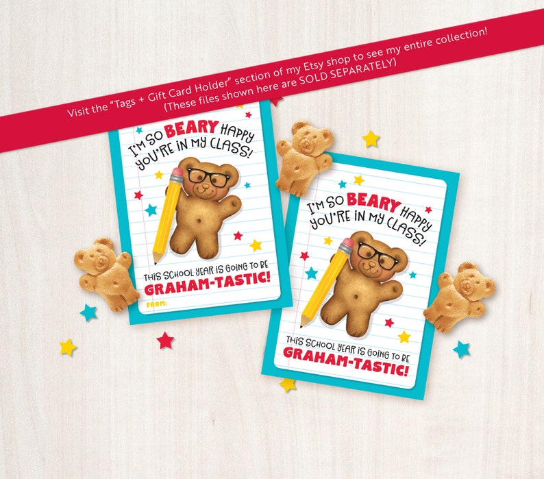 Back to School Gift for Students Printable Smores Tags First Day of ...