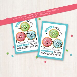 End of School Year Student Gift From Teacher Last Day of School ...