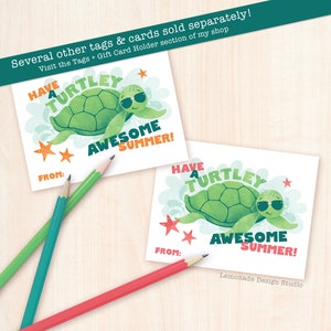 PRINTABLE Turtle Valentine's Cards for Kids Turtle Valentines Classroom ...