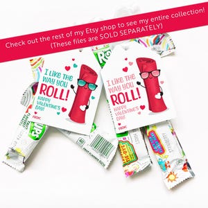 Printable Valentine Treat Tags Valentine Gifts for Kids Chocolate ...