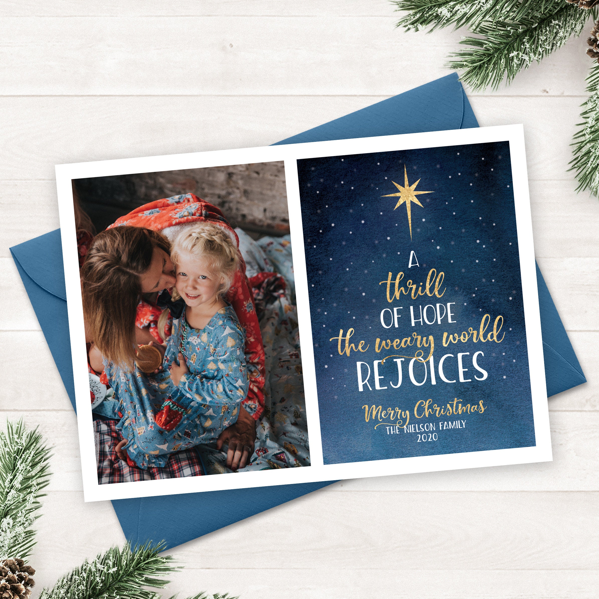 Religious Holiday Card Christian Christmas Cards Watercolor | Etsy