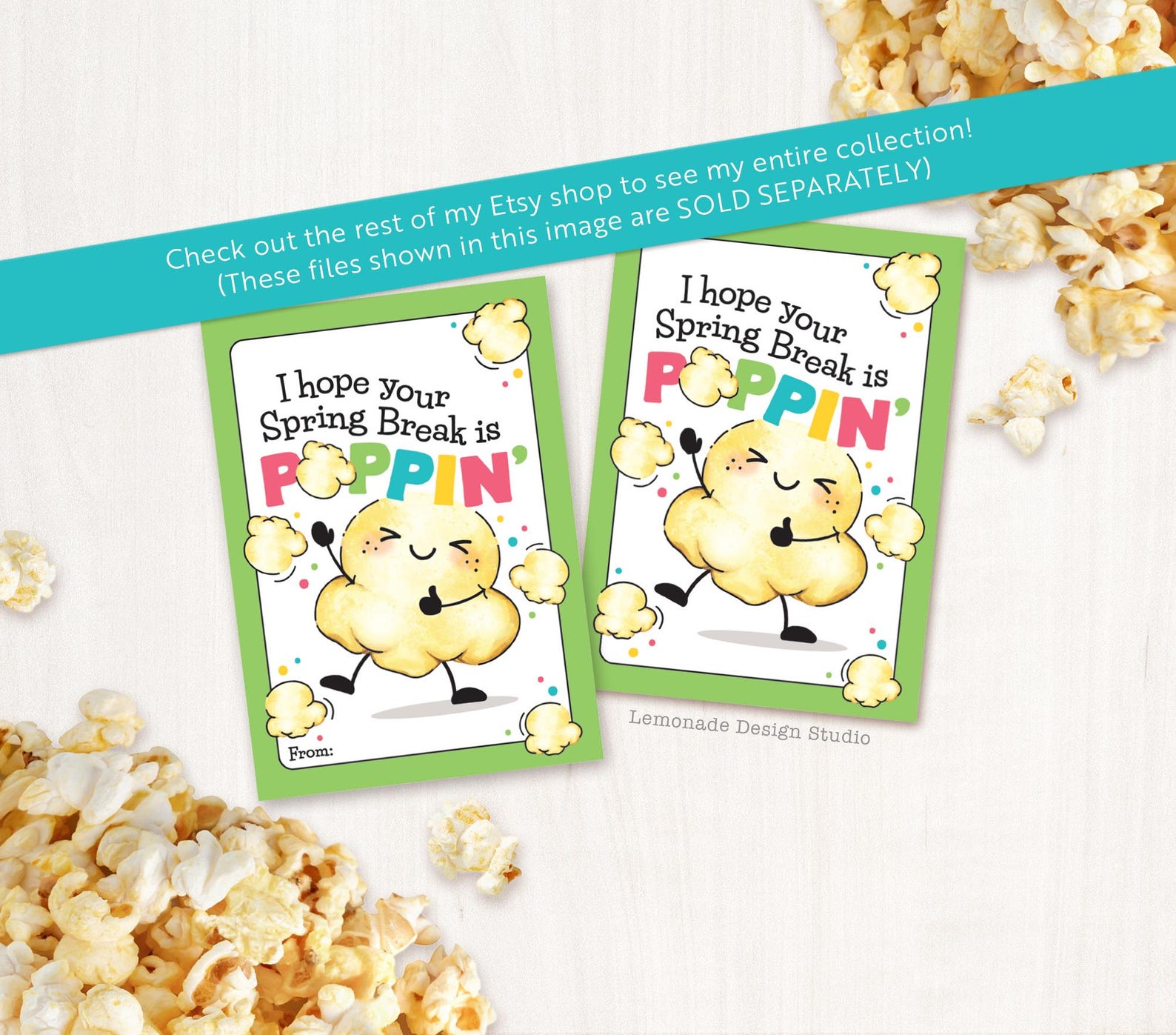 Spring Break Treat Printable Treat Tag Roll up Fruit Snack Tags ...