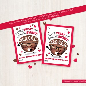 Printable Valentine Treat Tags Valentine Day Cards for Kids Gifts Swiss ...