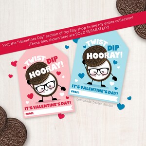 Printable Valentine Treat Tags Valentine Gifts for Kids Chocolate ...