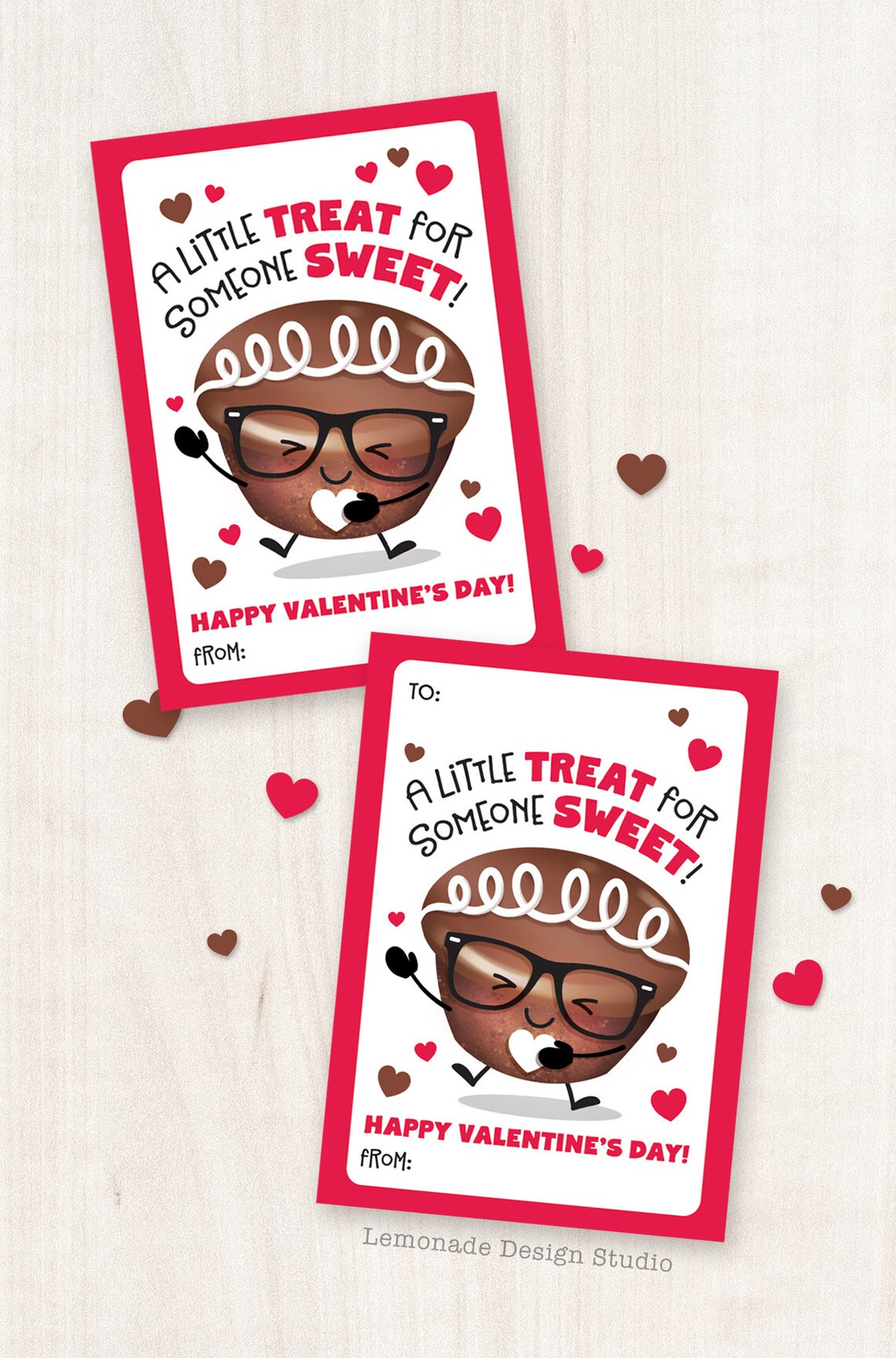 Printable Valentine Treat Tags Valentines Day Cards for Kids Gifts ...