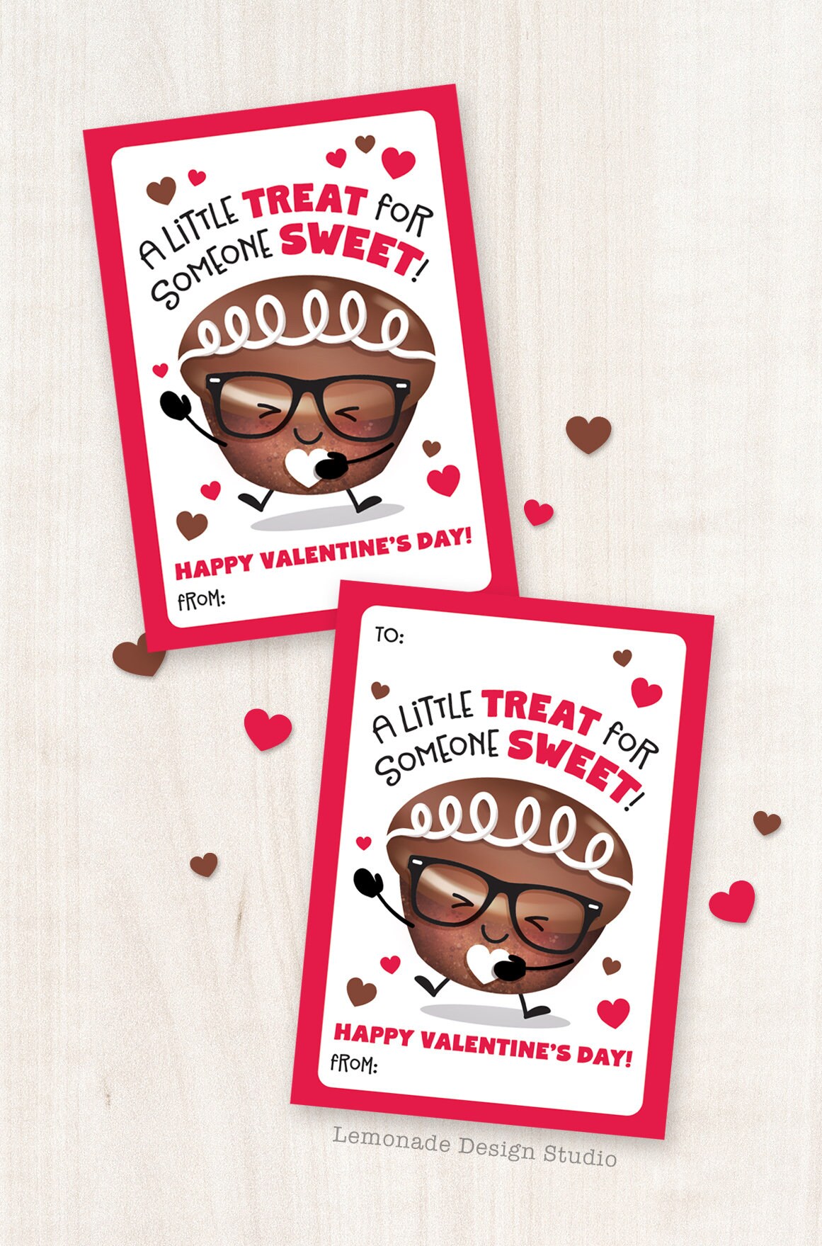 Printable Valentine Treat Tags Valentines Day Cards for Kids Gifts ...
