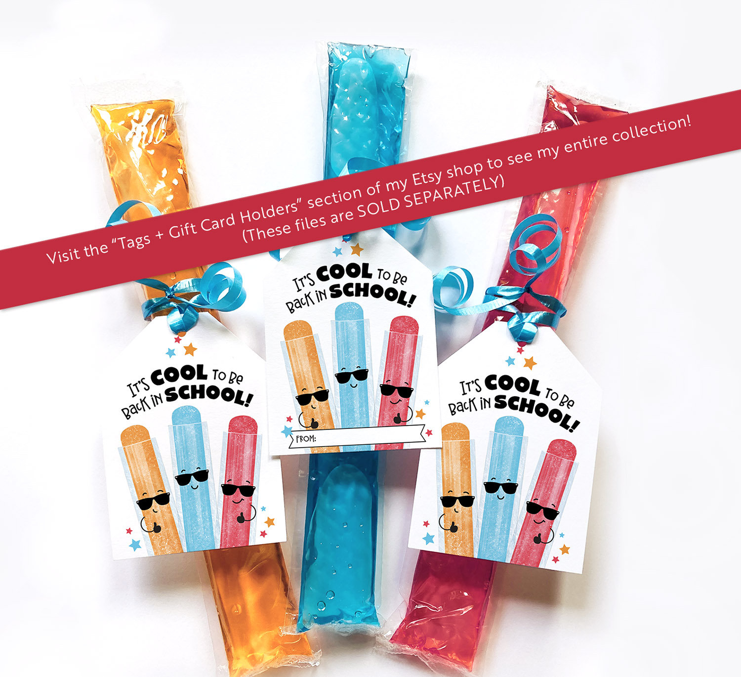 PRINTABLE Back to School Gift Tags for Students First Day of School ...