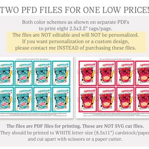 Printable Testing Day Tag Classroom Treat Tag Juice Pouch Label Good ...