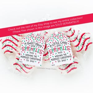 Printable Birthday Treat Tag Classroom Snack Cake Cupcake Cookies ...