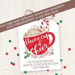 Printable Hot Chocolate Bomb Tags Printable Hot Cocoa Bomb Tags ...