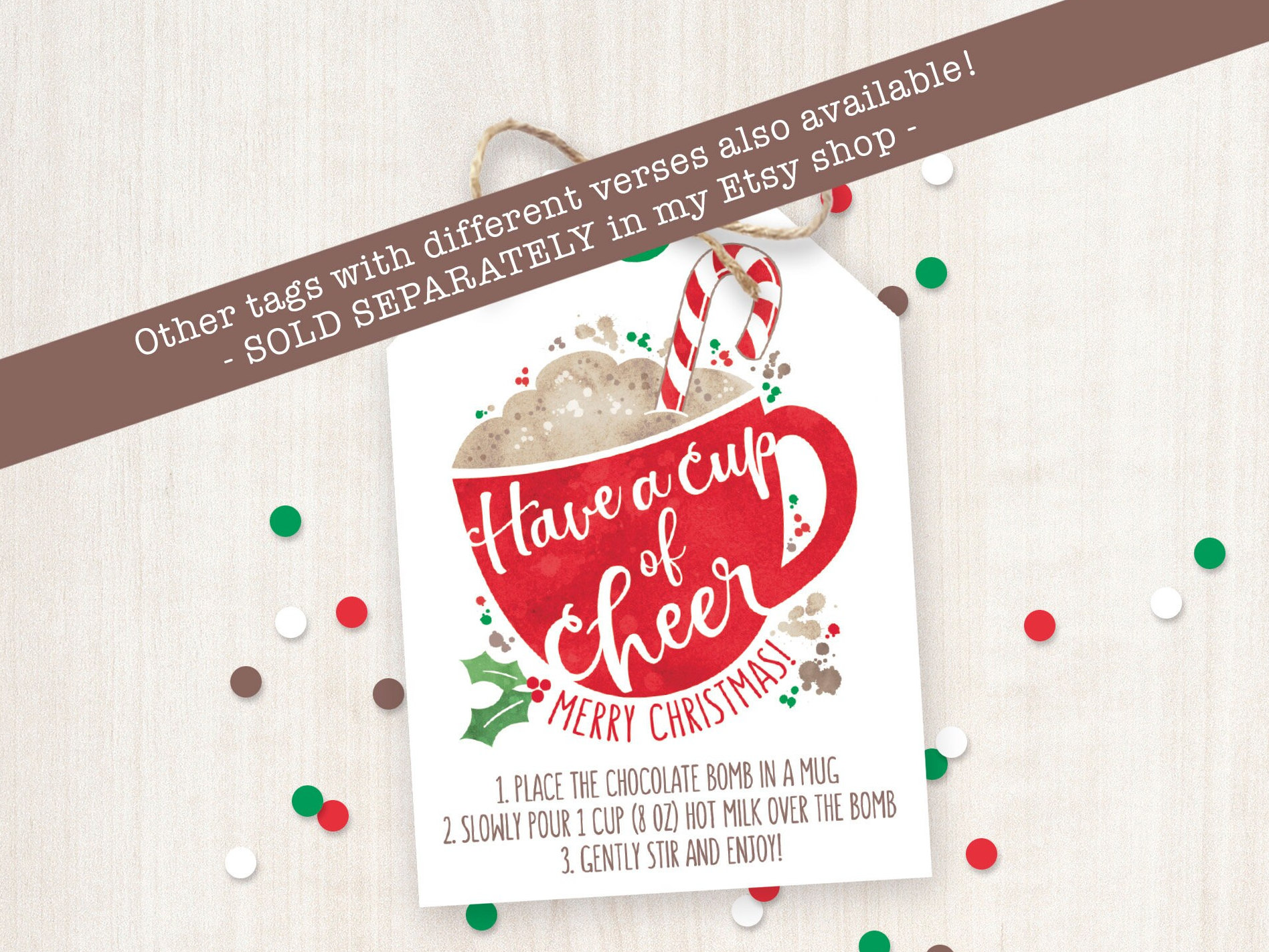 Printable Hot Chocolate Bomb Tags Printable Hot Cocoa Bomb Tags ...