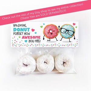 PRINTABLE Valentines for Kids Printable Valentine Treat Bag Toppers ...