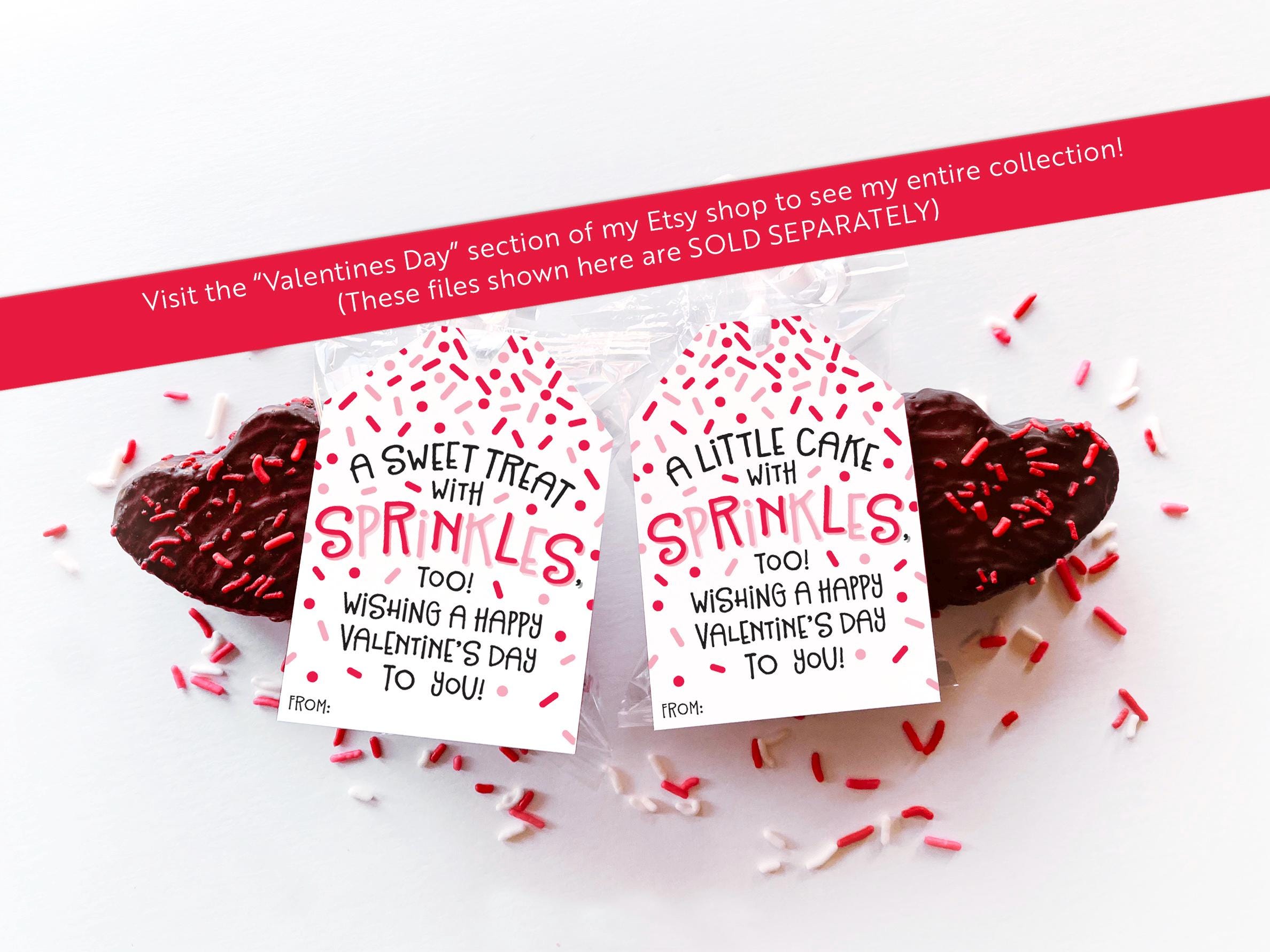 Printable Birthday Treat Tag Classroom Snack Cake Cupcake Cookies ...