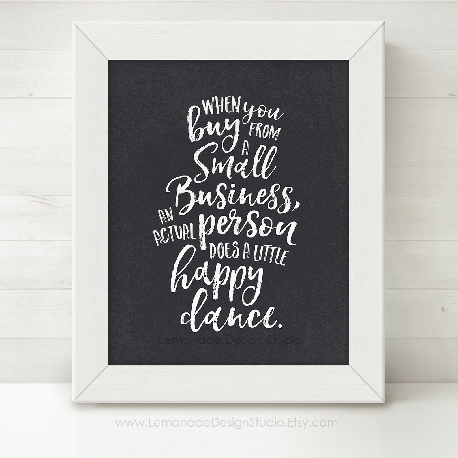 Small Business Sign Shop Local Sign Small Business Saturday | Etsy