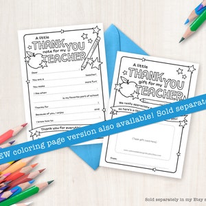 Teacher Appreciation Week Gift Tag PRINTABLE Teacher Thank You ...