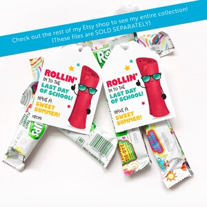 Printable Good Luck Treat Tag Fruit Rolls Fruit Snack Roll Ups Tags ...