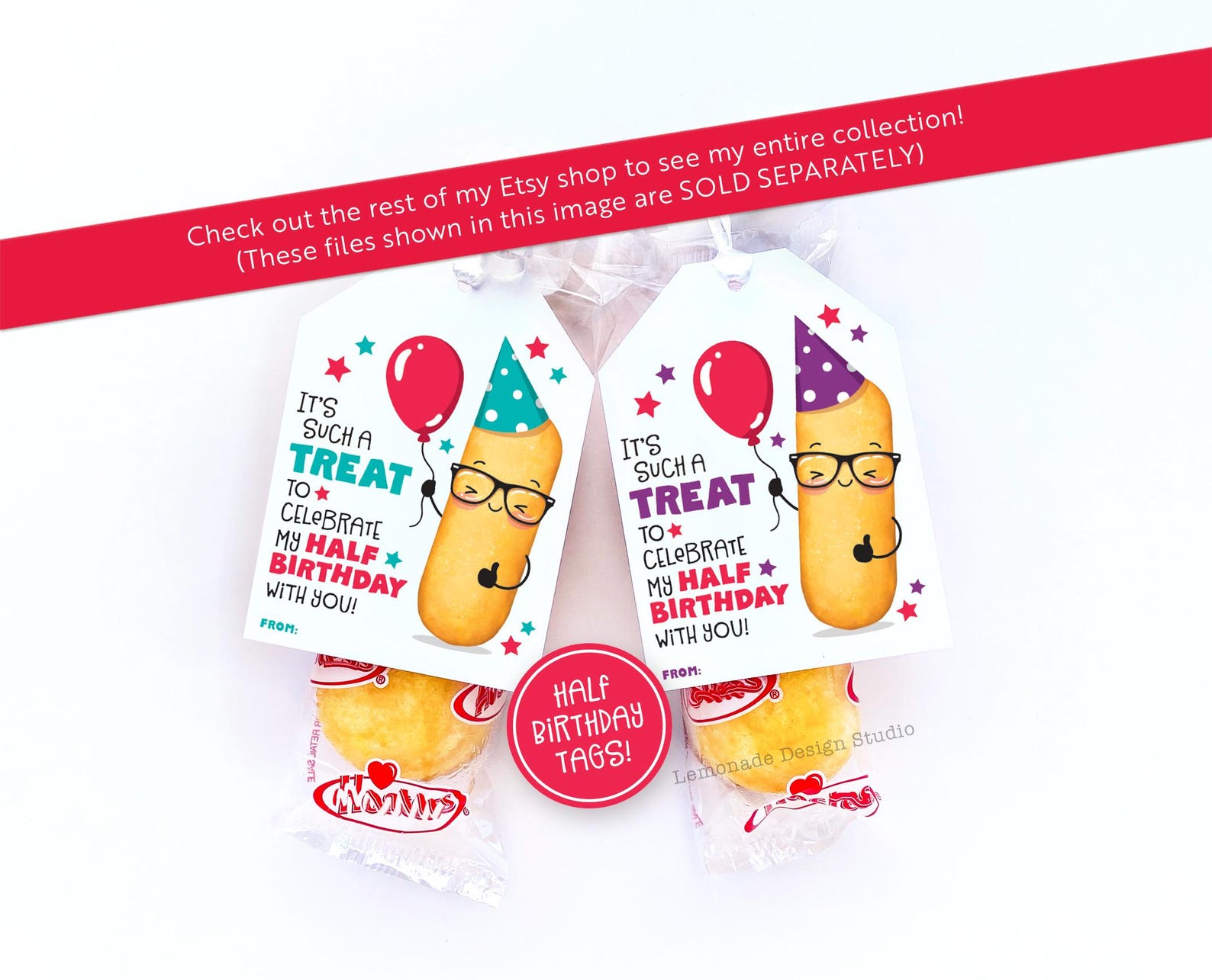 Printable Classroom Birthday Treat Tag Snack Cakes Birthday School ...