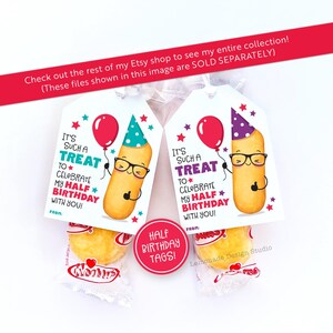 Printable Classroom Birthday Treat Tag Snack Cakes Birthday School ...