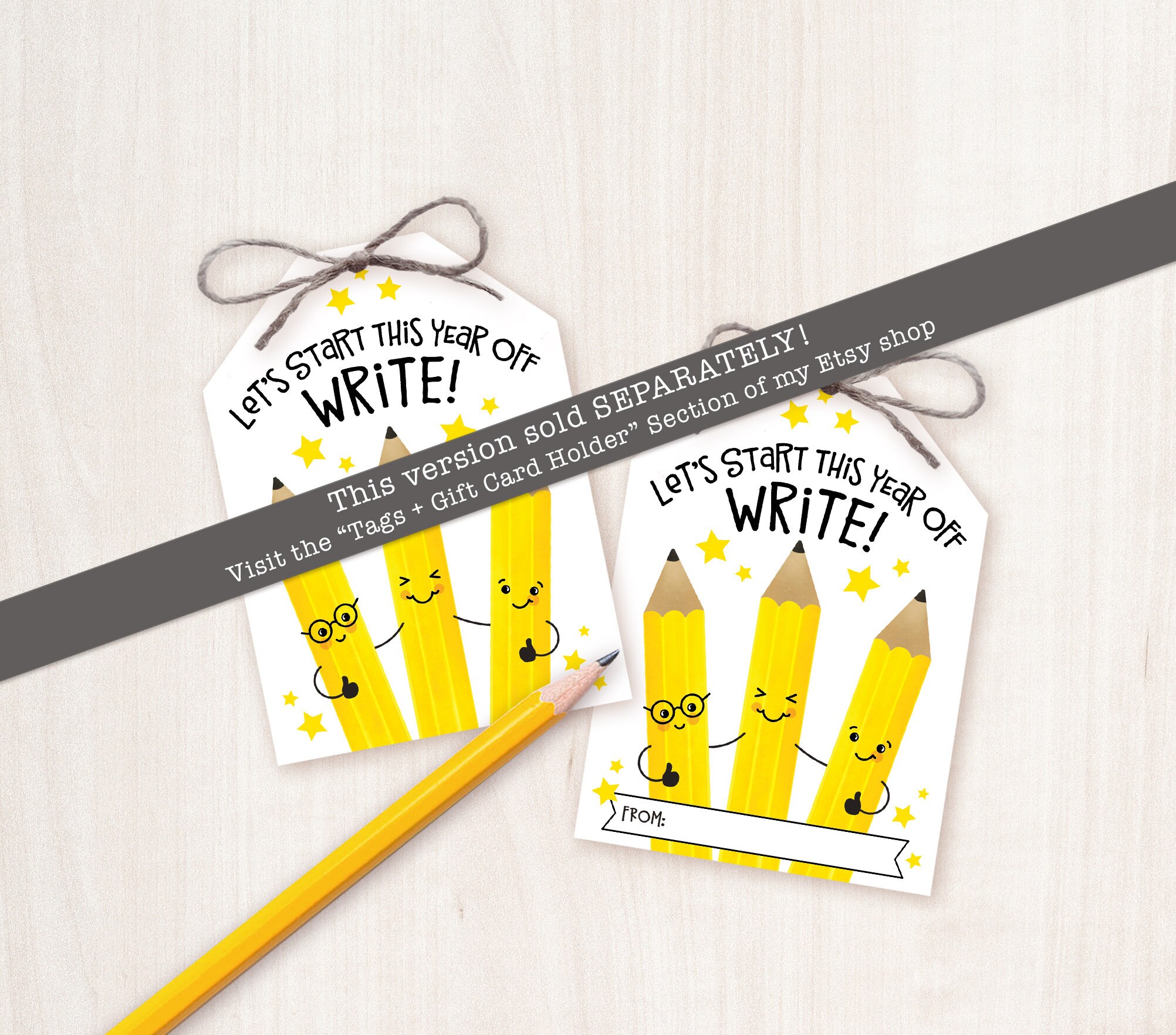 Printable Back to School Supplies Gift Tags for Classroom First Day of ...