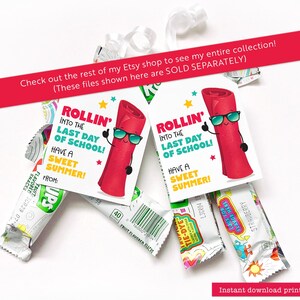 Last Day of School Printable Tag Classroom Treat Tag Have a Cool Summer ...